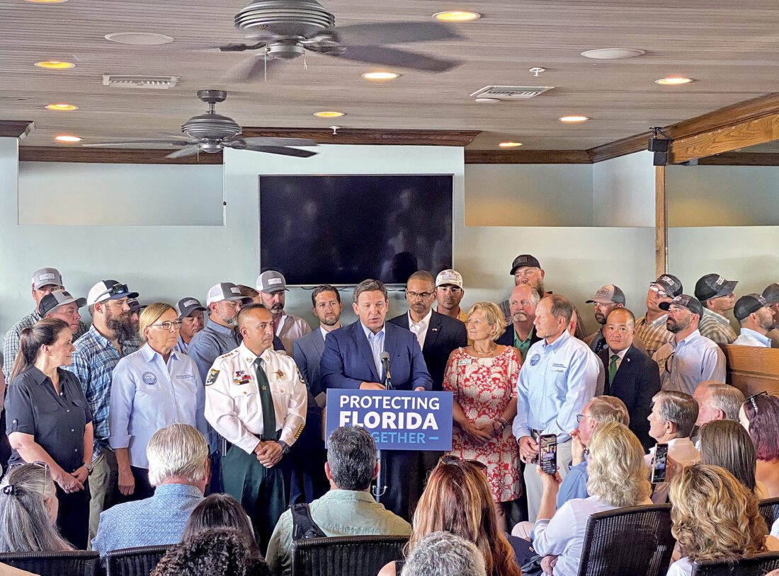 DeSantis talks up environmental projects - Cape Coral Breeze